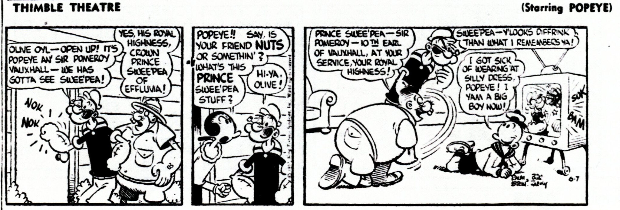 Celebrating Popeye the Sailor Man's 90 Years in Animation!