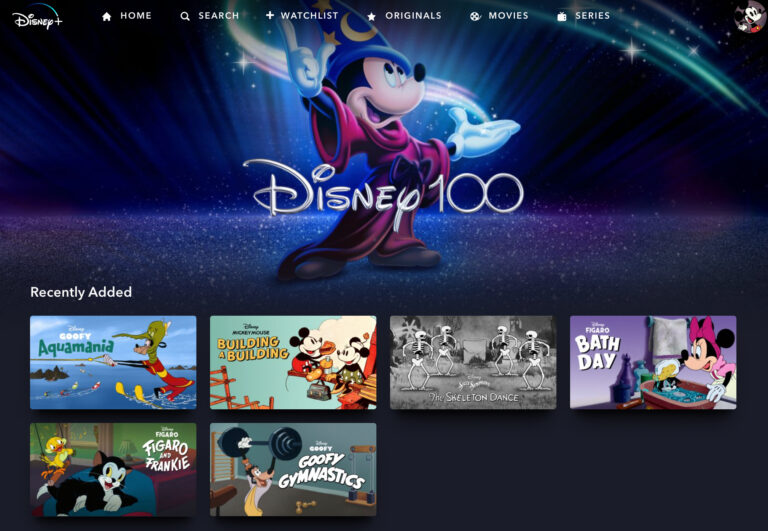 Disney+ Adds Classic Shorts in Honor of the Disney 100 Celebration