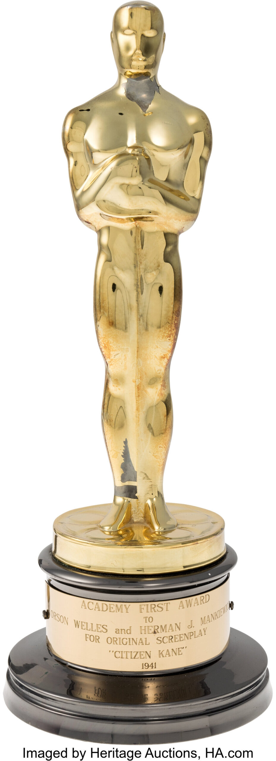 Orson Welles' Replacement Oscar for 'Citizen Kane' Sold in Auction but ...