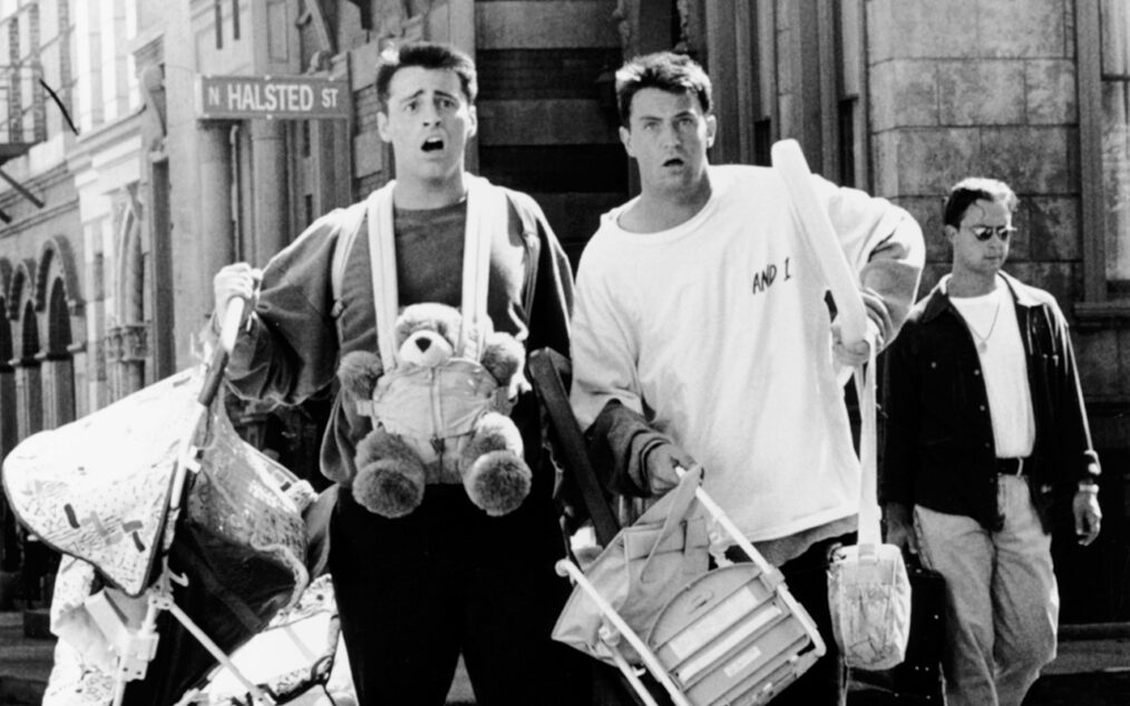 Chandler Bing Shrine and Vigil Set Up Outside 'Friends' NYC Apartment ...