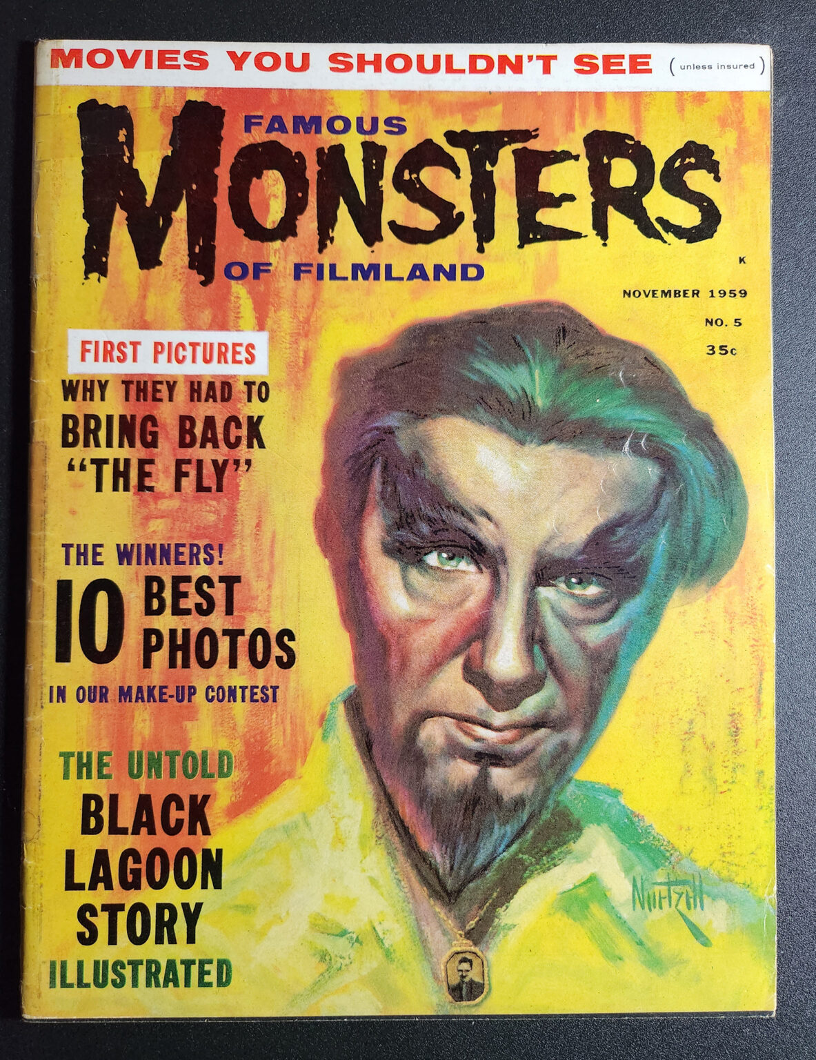 Exclusive: IT’S ALIVE! The Cover Artists of Famous Monsters of Filmland