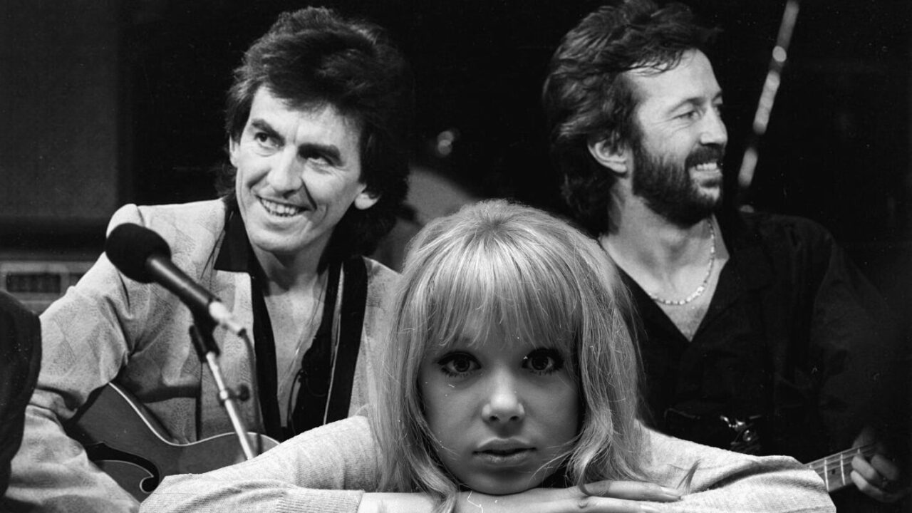 Beatles' George Harrison & Eric Clapton Were in a Love Triangle With ...