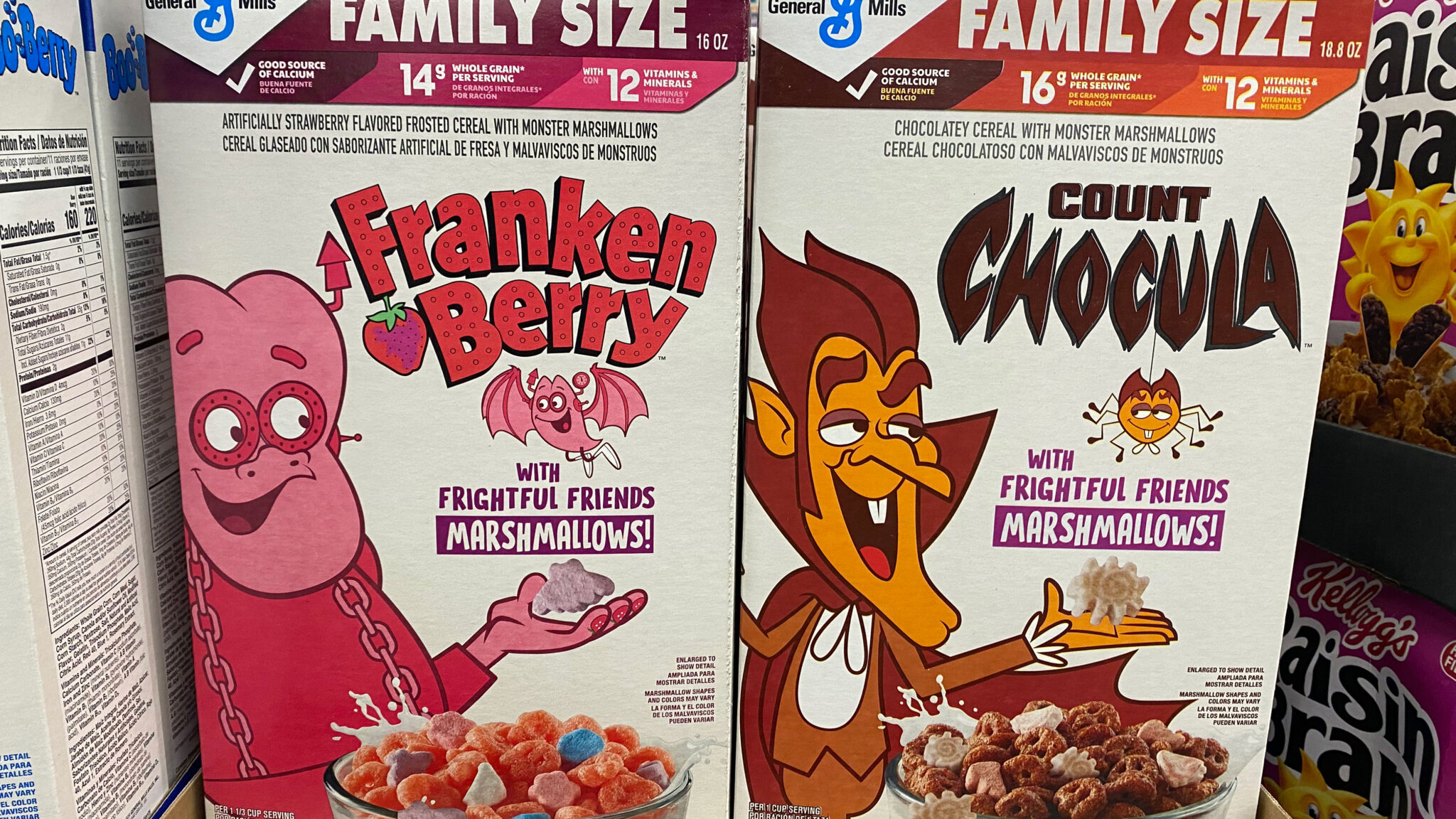 Frakenberry & Count Chocula With Marshmallow Friends Out Now
