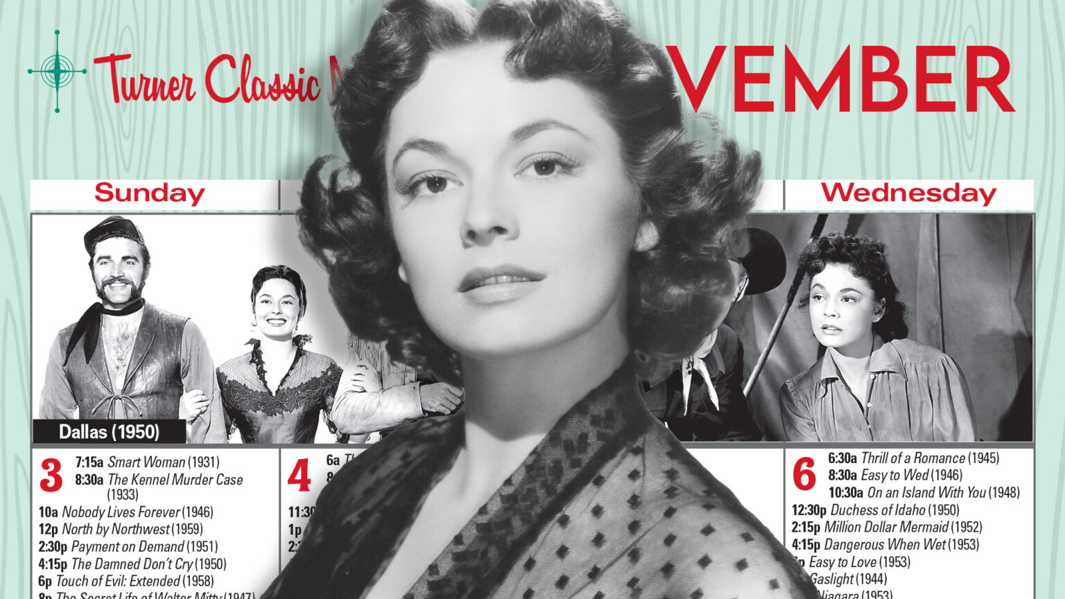 TCM November 2024 Schedule