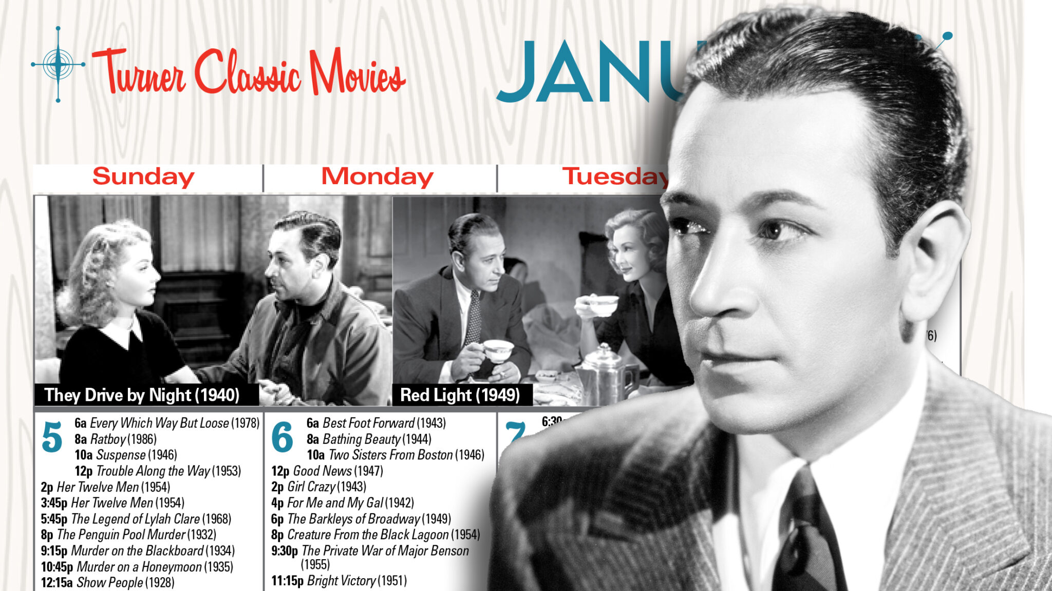 TCM January 2025 Schedule