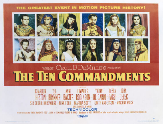 How to Watch and Stream 'The Ten Commandments' Movie for Passover and ...