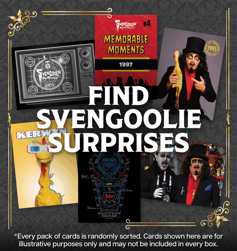 Svengoolie Drops New Line of Trading Cards