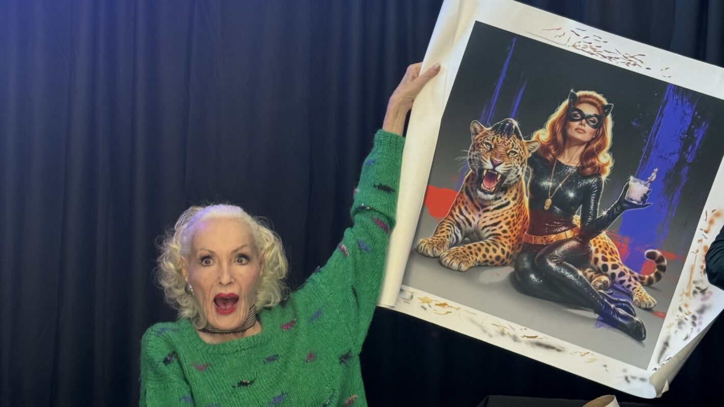Julie Newmar, 92, Makes Rare Appearance at Hollywood Show (PHOTOS)